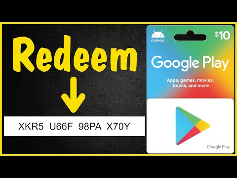 How to Redeem a Google Play Gift Card Code | Using Android Phone App or Website