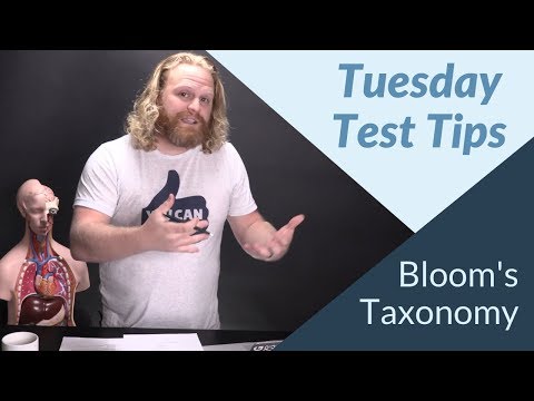 Tuesday Test Tips - What is Bloom's Taxonomy