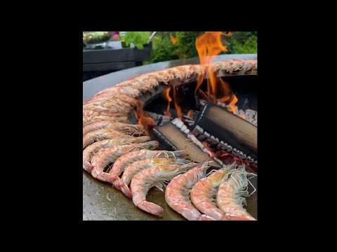 White Tiger Shrimps Best Grilling Hacks With Mark Wiens Best Of 2020 #shorts