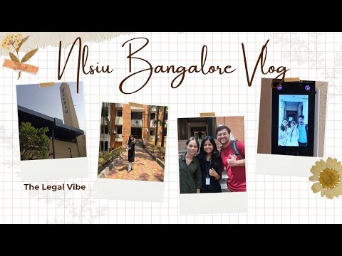 NLSIU Bangalore VLOG