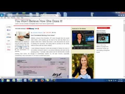 The Work at Home Special Report Scam You Need to Watch Out For