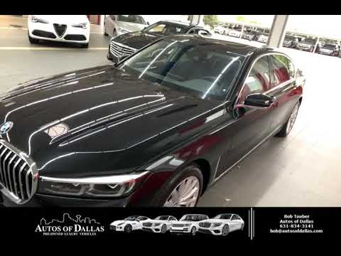 2020 BMW 740i Sedan in Black Metallic at Autos of Dallas