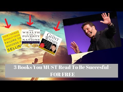 3 Books You MUST Read To Be Successful In Life - (For Free)