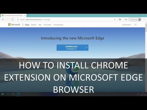How to Install Chrome Extension on Microsoft Edge Browser (2 Easy Steps)