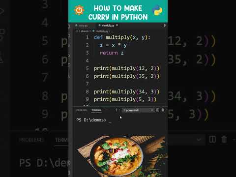 How to make Curry in Python