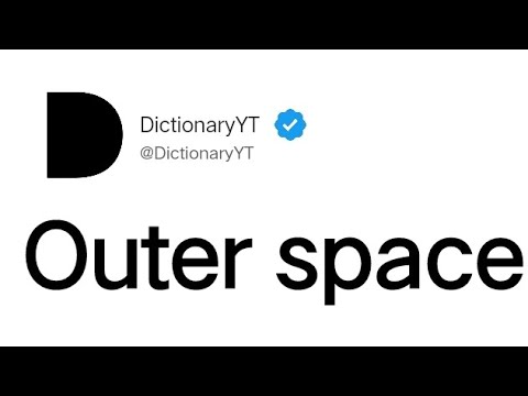 Outer space Meaning in English