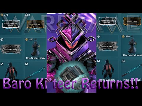 Warframe - Baro Ki'Teer Returns! [27th June 2025]