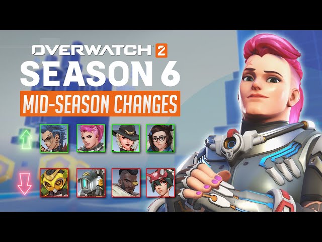 Overwatch 2 Season 6 mid-season patch notes: Anniversary Events 2023 ...