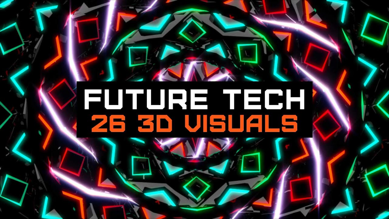 Future Tech || VJ Loops Pack