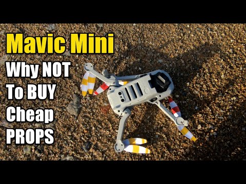 DJI Mavic Mini Why Not To BUY Aftermarket Propellers | Because It ENDS BAD