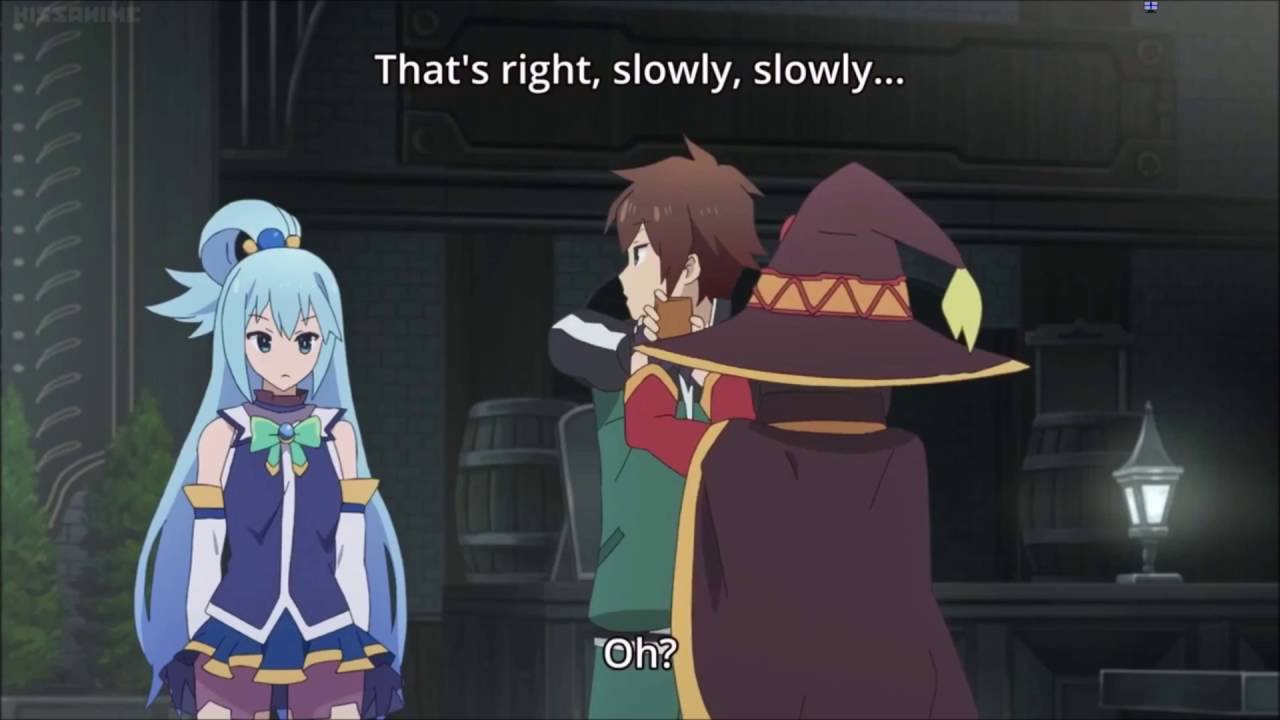 Megumin Screaming-KonoSuba