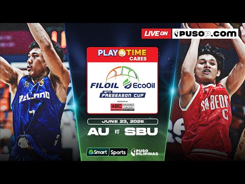 Playtime Cares 18th Filoil EcoOil Preseason Cup | AU vs SBU