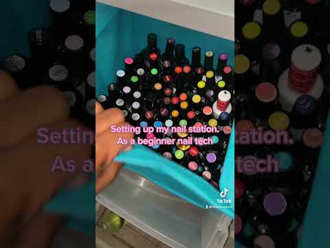 SET UP MY NAIL ROOM *beginner nail tech*