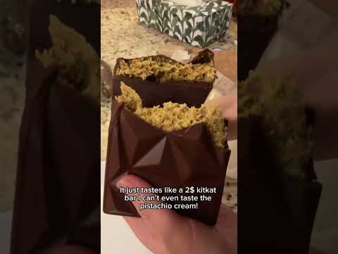 Dubai chocolate not worth buying
