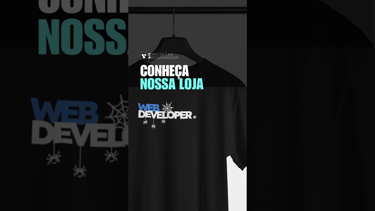 Conheça a Loja Camisetas de Programador