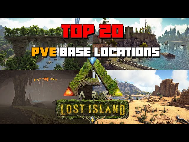 Top 5 PvE Base Locations in ARK: Lost Island