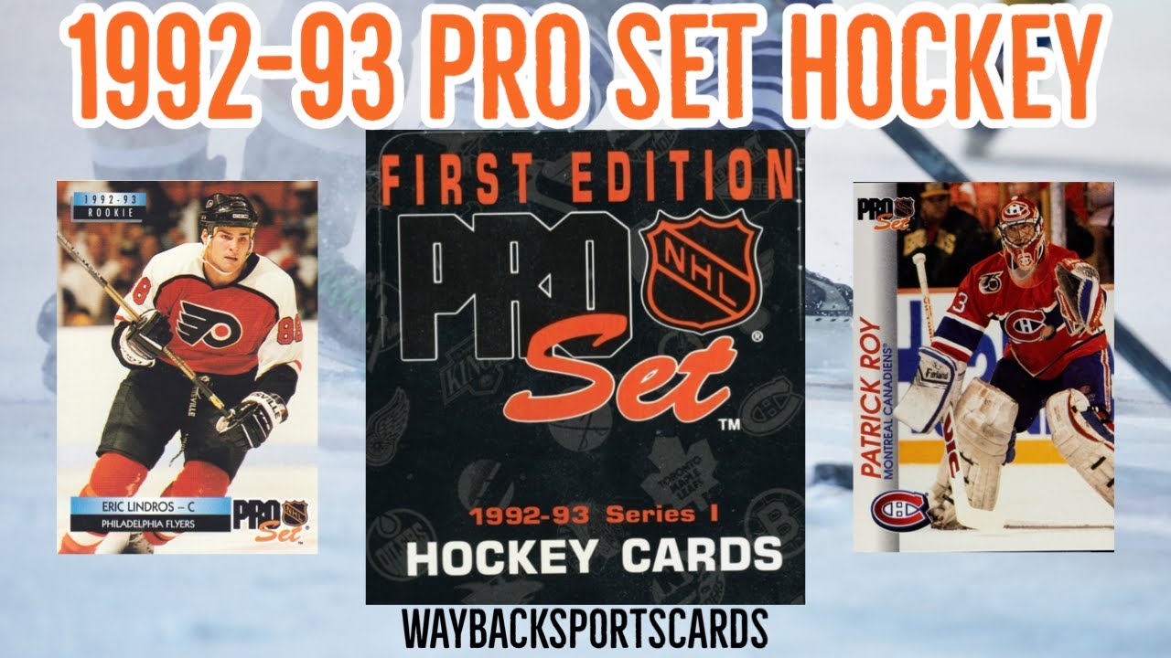 1992-93 NHL Pro Set Hockey Cards
