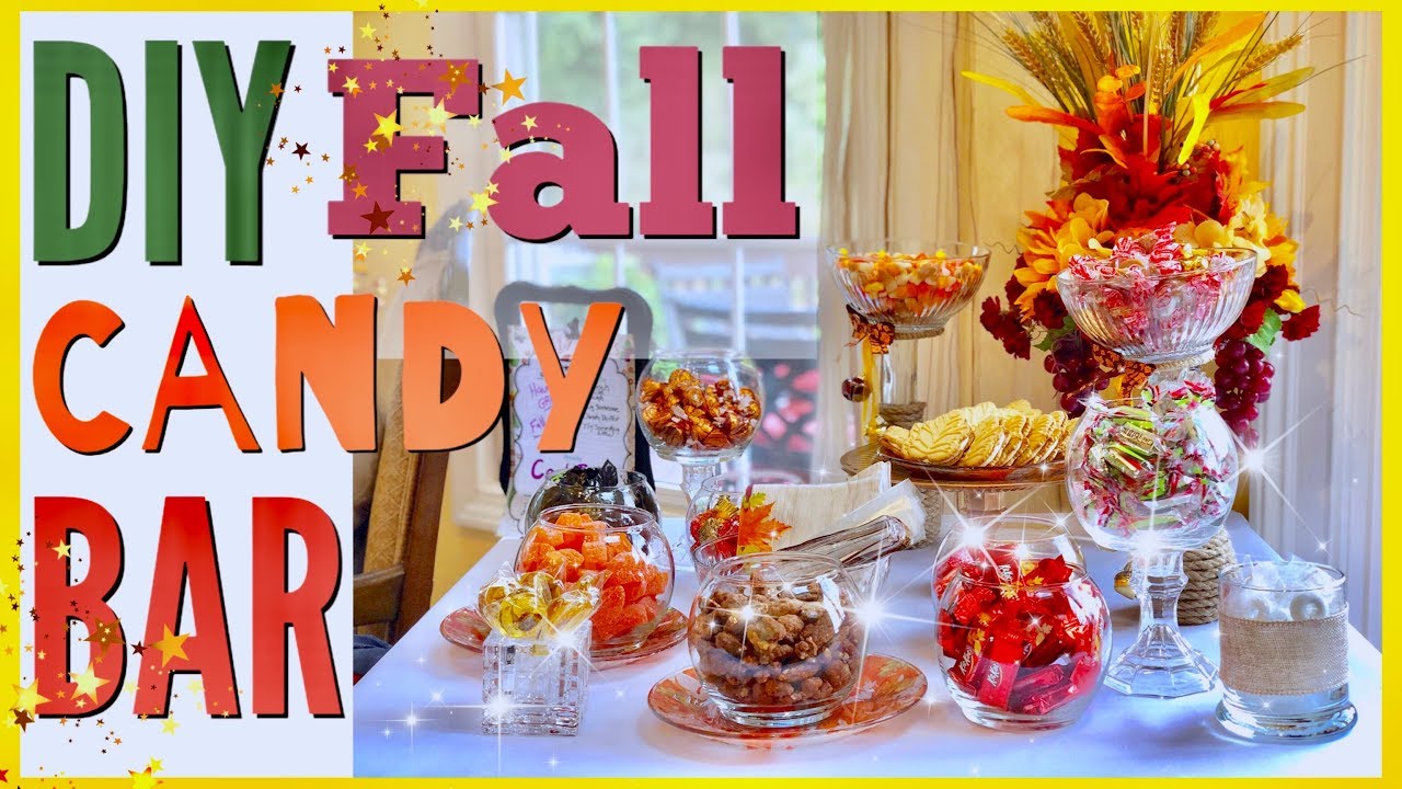 5 Tips for a CANDY BUFFET | FALL CANDY Bar Ideas