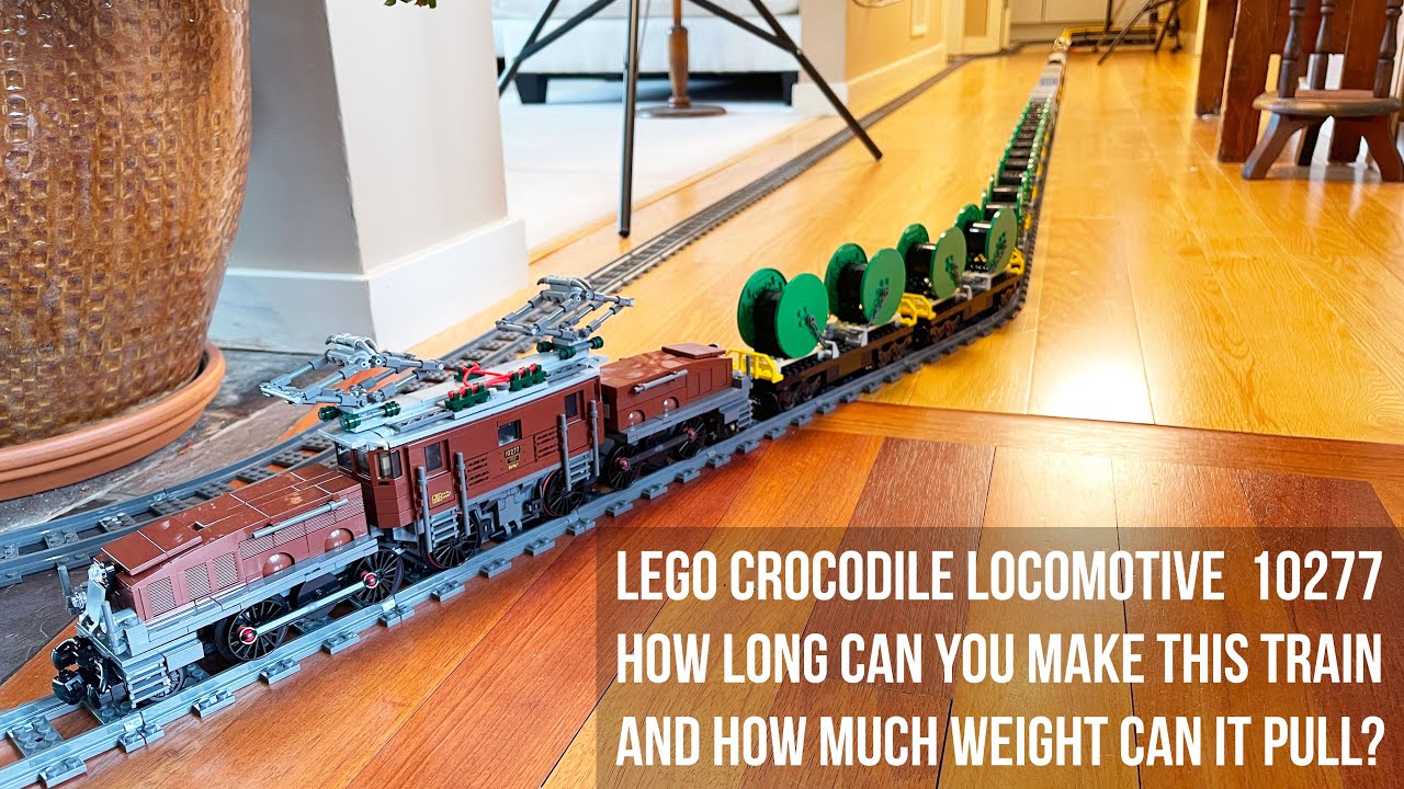 How Many Wagons Can This Lego Train Pull?