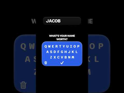 What is my name worth?