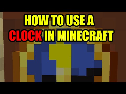 How to Use a Clock in Minecraft
