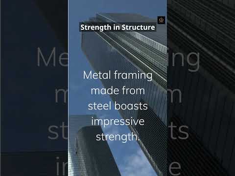 🔥 INCREDIBLE Metal Framing SECRET Revealed! You Won't Believe What It Can Withstand! 💥💪#metalframing