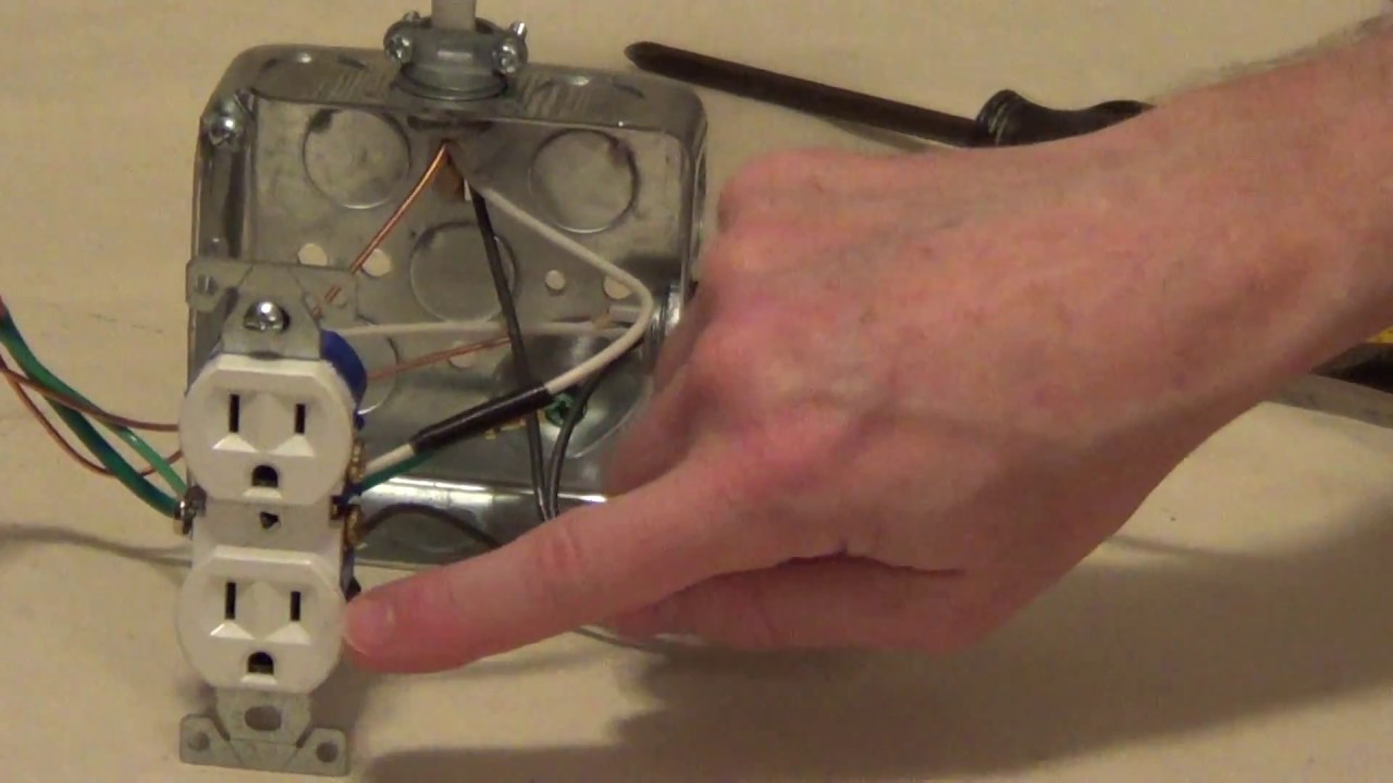 How to Wire a Switched Outlet