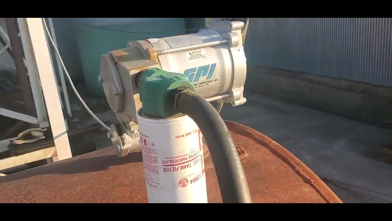 500 Gallon Fuel Tank W/Electric Transfer Pump - Selling on BigIron Auctions - Dec. 7, 2022