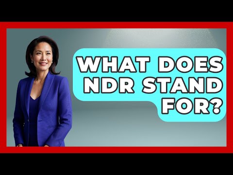 What Does NDR Stand For? - Germany Made Simple