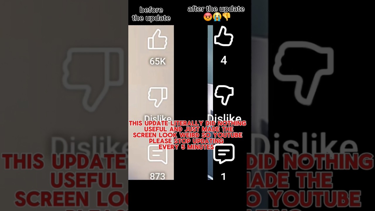 why does youtube update every 5 minutes 😭😭😭 ‎⁨#youtube #updatessuck #Ihateupdates⁩  @YouTube