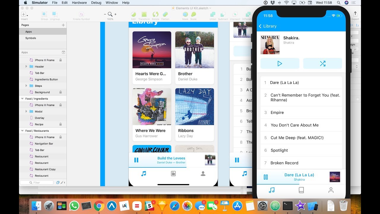 Player Progress Bar - React Native Sketch Elements