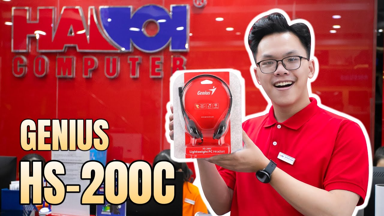 Tai Nghe Genius HS-200C Giá Rẻ Nhất tại HACOM