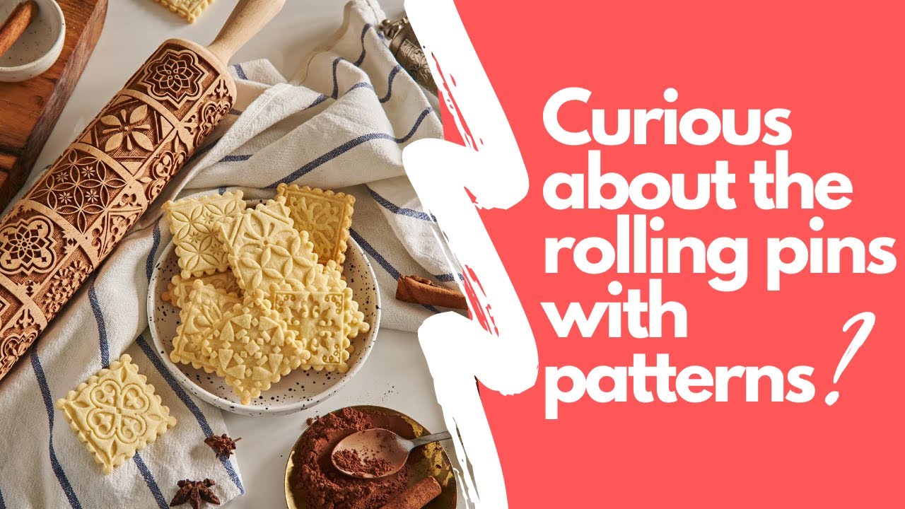 Pastrymade Embossed Rolling Pin
