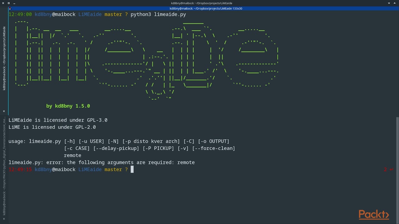 Python Digital Forensics  :  The Course Overview | packtpub.com