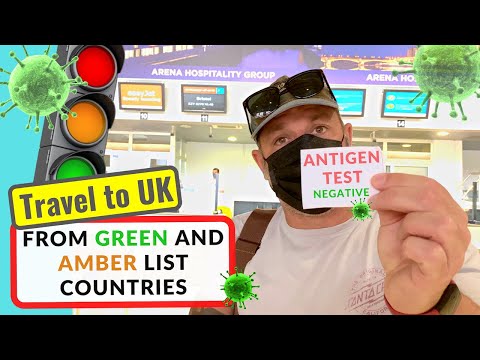 Guide to ANTIGEN test for Travel to the UK