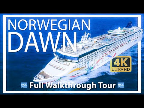 Norwegian Dawn | Full Walkthrough Ship Tour | HD 4K | Norwegian Cruise Lines