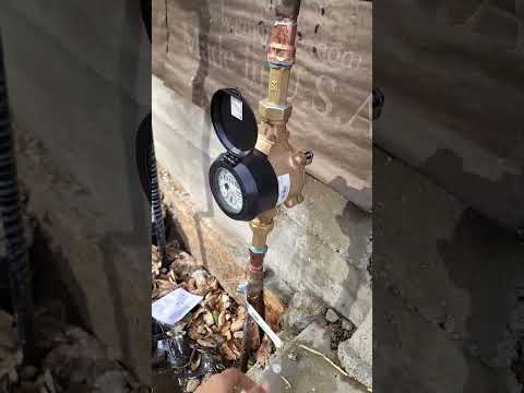 Adding a water sub meter to your #adu to track water usage between different units on one property!