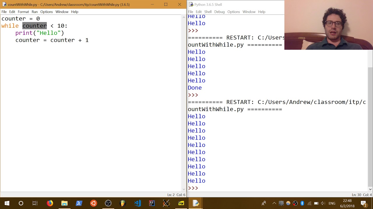 Using While Loops to Count in Python