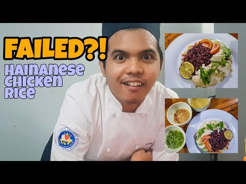 PASS OR FAIL? Hainanese Chicken Rice Attempt | Jad Hutch's CuisinaSerye #1