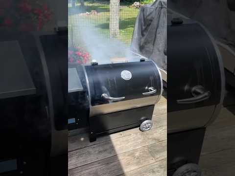 Nothing like your first burn-in on a new recteq! #bbq #shorts #recteq #pelletgrill