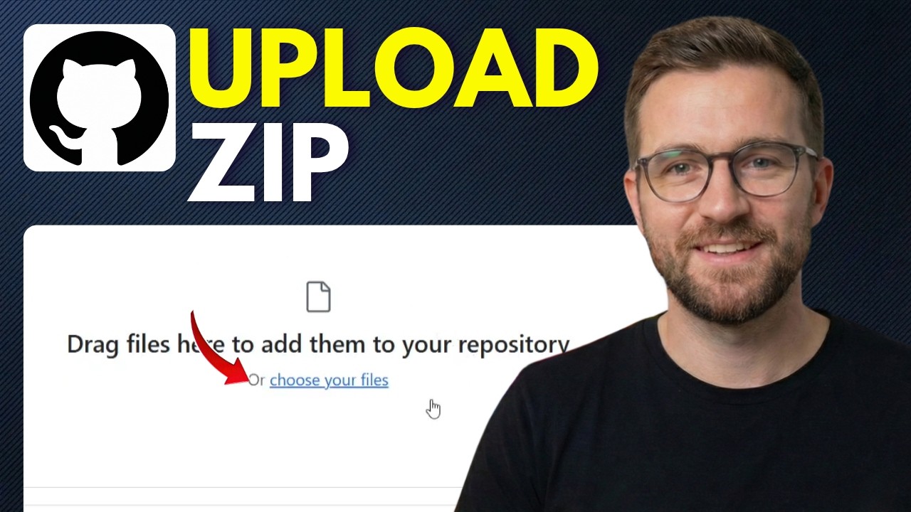 How to upload zip on GitHub (Step By Step 2026)