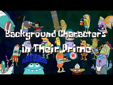 SpongeBob Background Characters out of Context