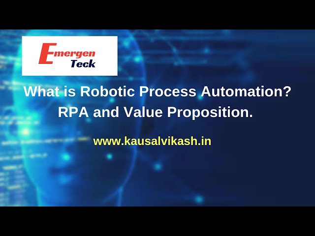 RPA Day | Workshop for Beginners | 5 Jan 2019 | 10 AM - 2 PM | PUNE at Pleasant Business Park ...