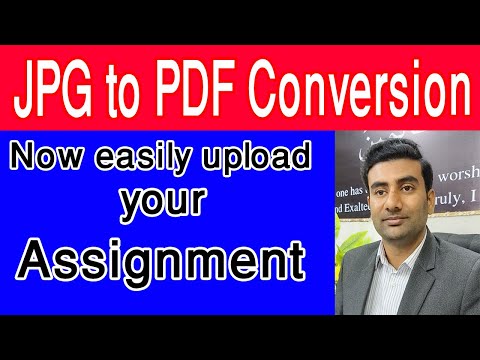 Convert JPG to PDF using Microsoft Office Lens.