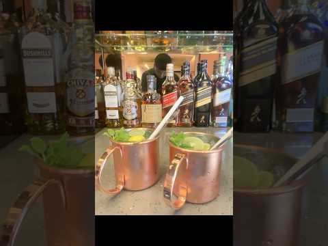 Moscow Mule #cocktailrecipes #cocktail #vodka #moscowmule #bartender #alcoholicdrink #bar #drink