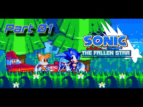 (Sonic 2D fan game) Sonic and The Fallen Star - Sapphire Sights Zone