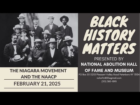 The Niagara Movement and the NAACP