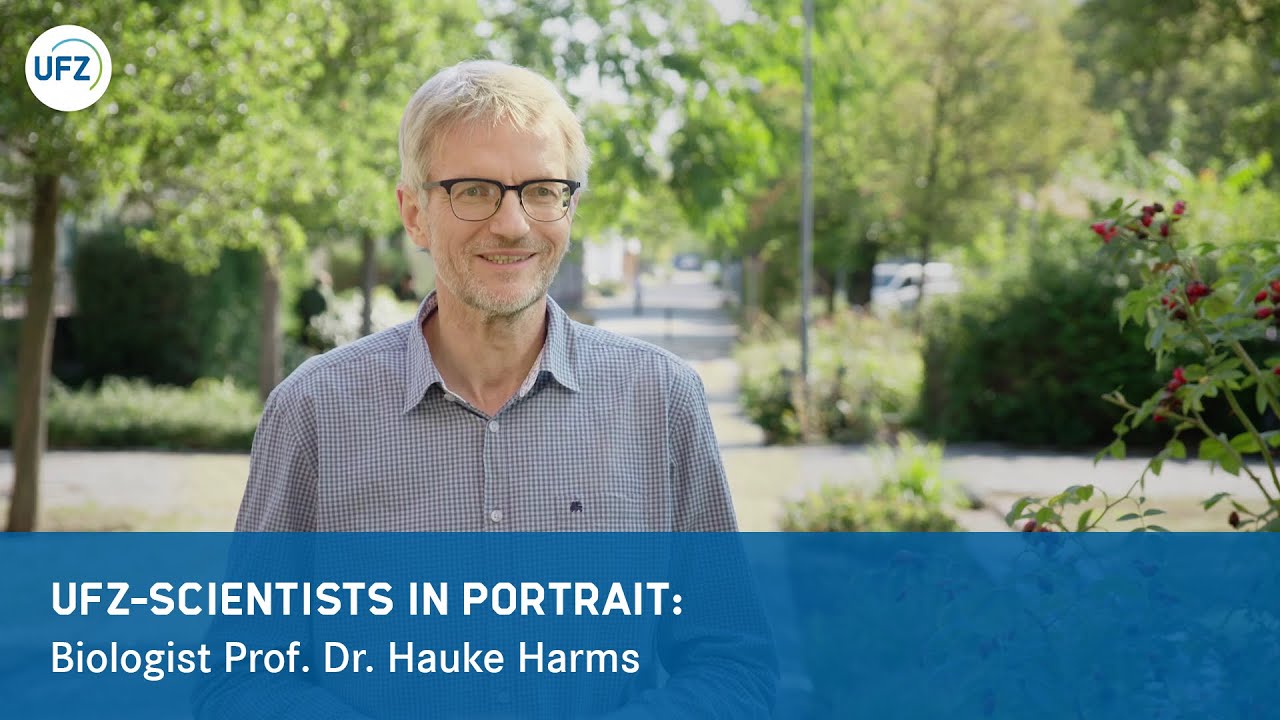 UFZ Biologist Prof. Dr. Hauke Harms in portrait