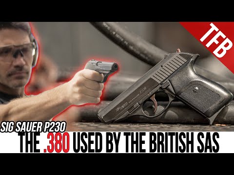 The .380 Pistol Used by British SAS: Sig Sauer P230