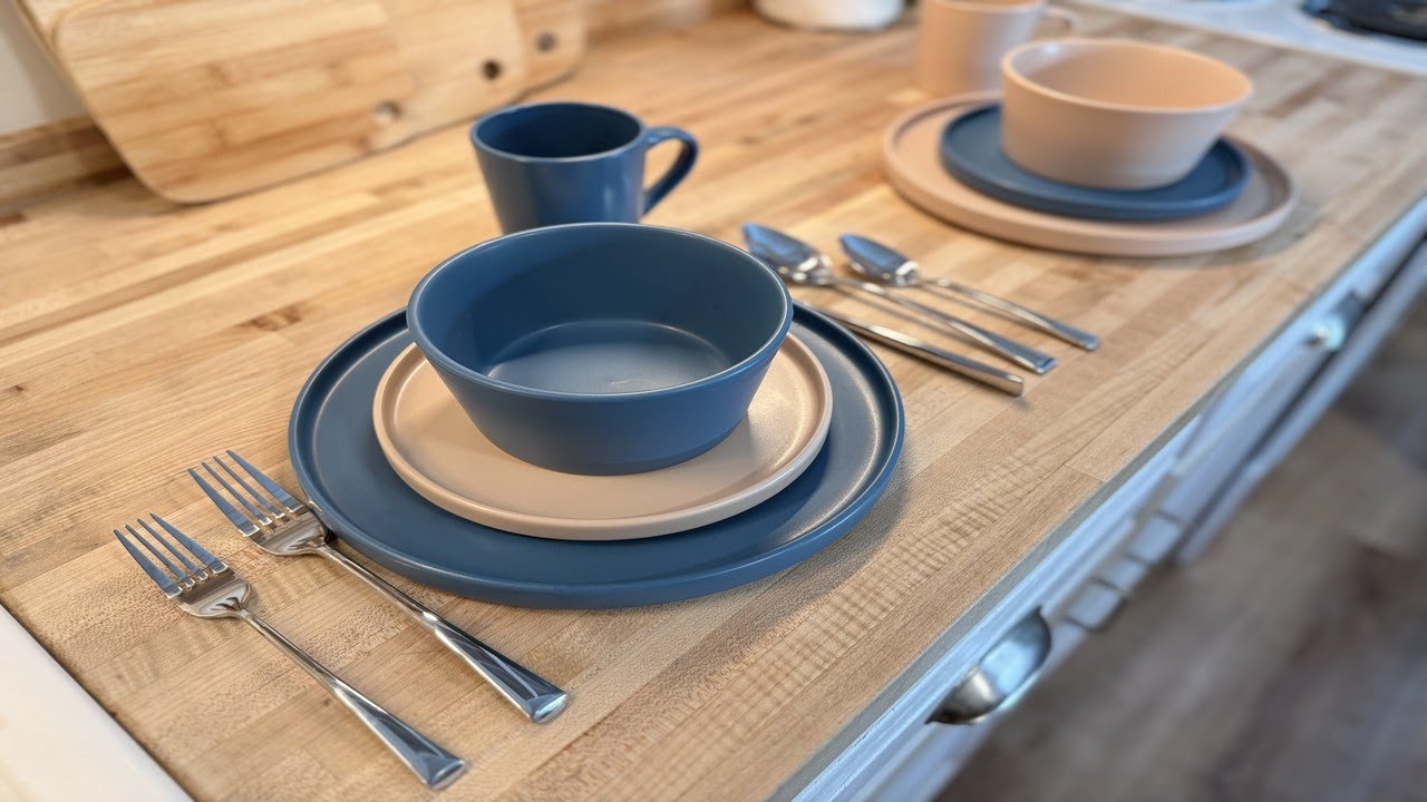 New Dinnerware + Alata Silverware Set — A Match Made in Heaven!